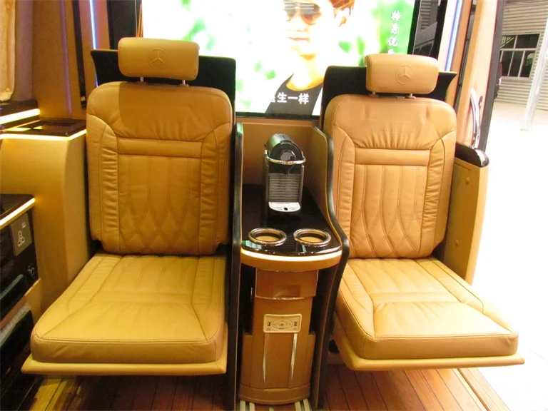 Automotive Power Bar Seat - Folded Modified Car Seat for MPV