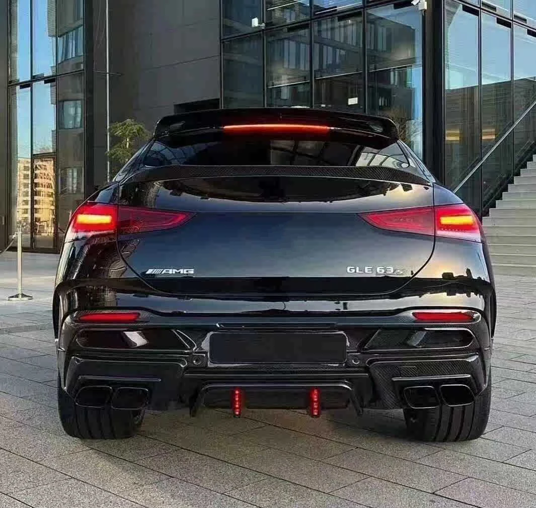 W167 LD Style Carbon Fiber Bodykit Front Lip Rear Diffuser Trunk Roof ...