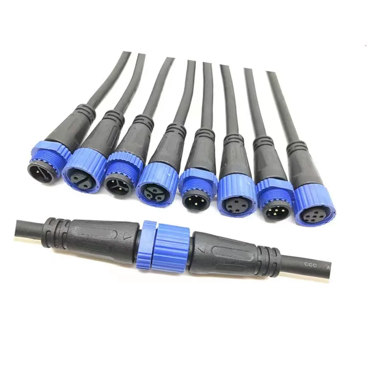 IP67 IP68 M15 M16 Waterproof quick lock Connector Electric Wire Cable ...