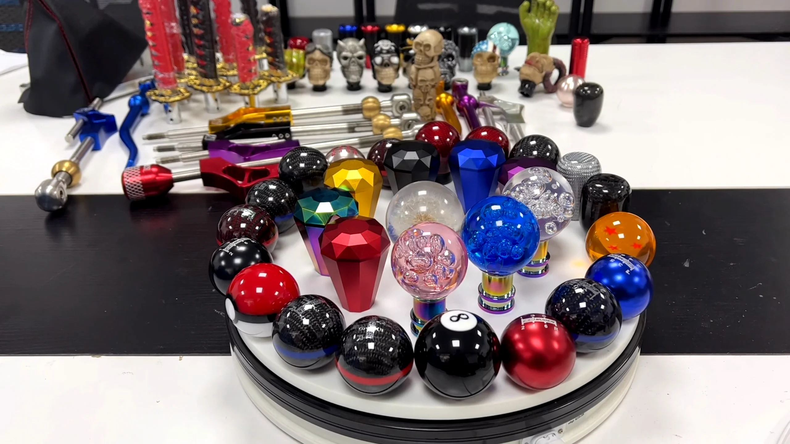 Universal 20cm Katana Samurai Sword Shifter Stick Lever Gear Knob ...