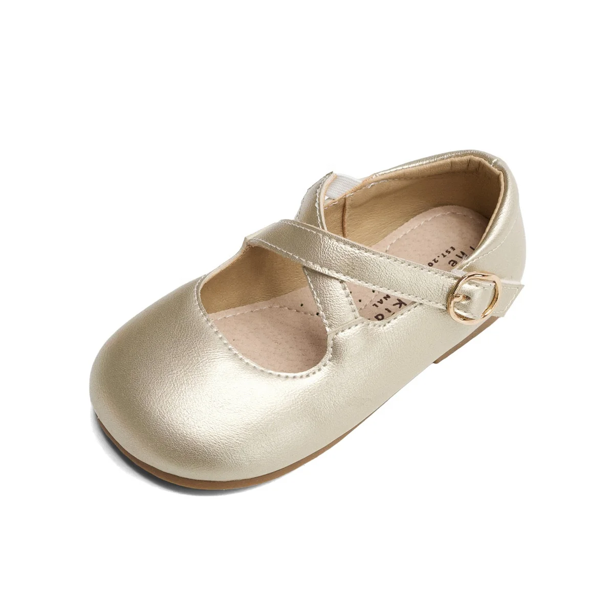 Ballet Flats For Girls Spring And Autumn Shiny Mary Jane Shoes With ...