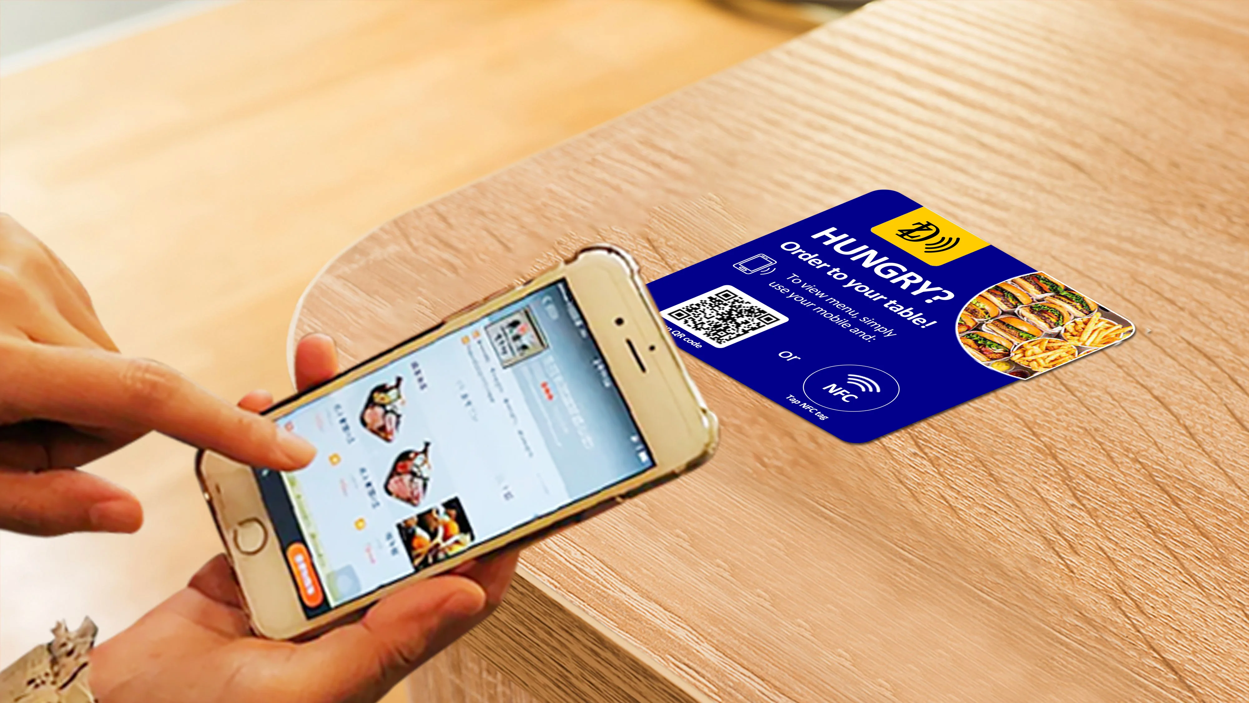 Printable Rfid Table Display Double Sides Menu Tag Iso 14443a Pvc Nfc ...