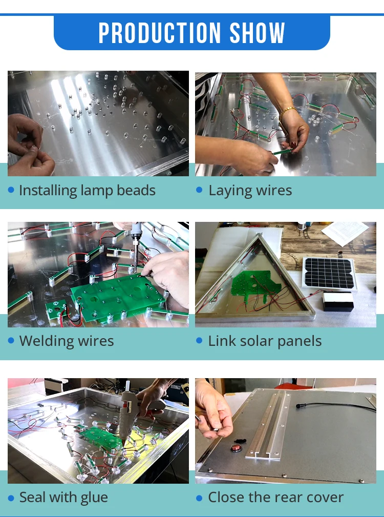 Solar Powered Internally Illuminated Road Mark Signs With Flashing ...