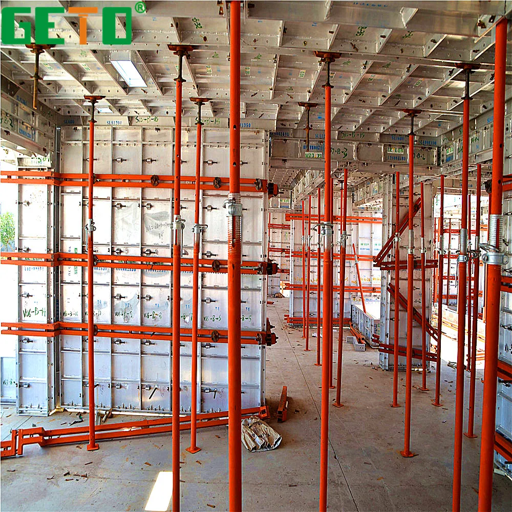 Aluminium Formwork Support System Steel Shoring Props Adjustable Props ...