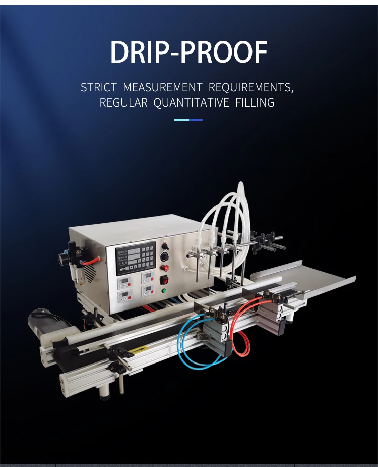 Four-head Diaphragm Pump Liquid Filling Machine,Automatic Conveying ...
