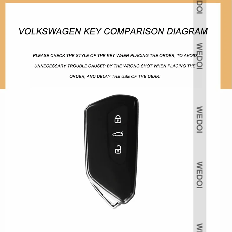 Hot Soft Tpu Key Fob Cover For Vw Id.4 Id.6 Button Smart Key Cover Car ...