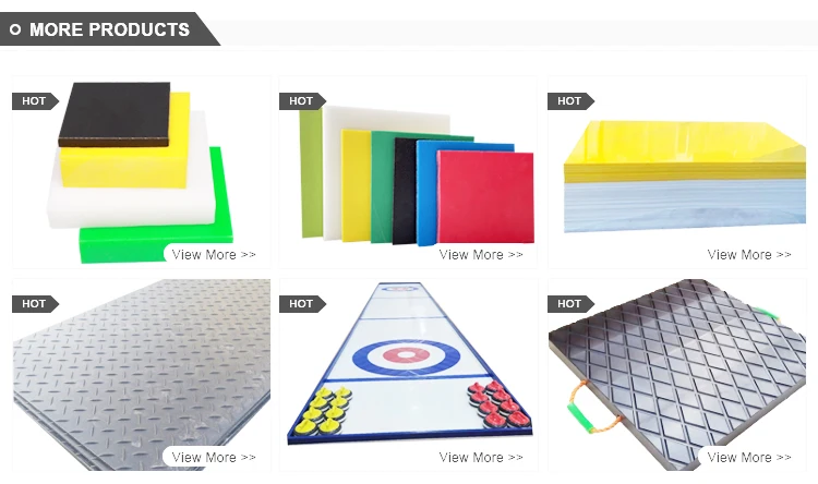 Heavy Duty 4x8 Plastic Uhmwpe Hdpe Temporary Construct Excavator Road Mats Swamp Ground Floor ...