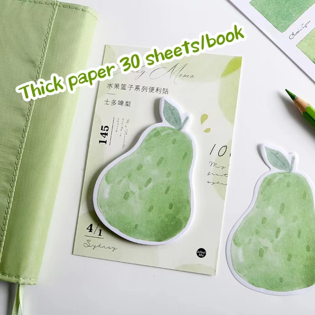 Fruit Series Fruit Post-it Notes Lovely Notes For Student Office Notes ...