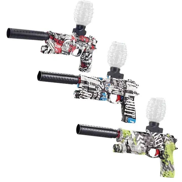 Glock Gel Blaster Pistol Electric Water Gel Gun Blaster Automatic Gun ...