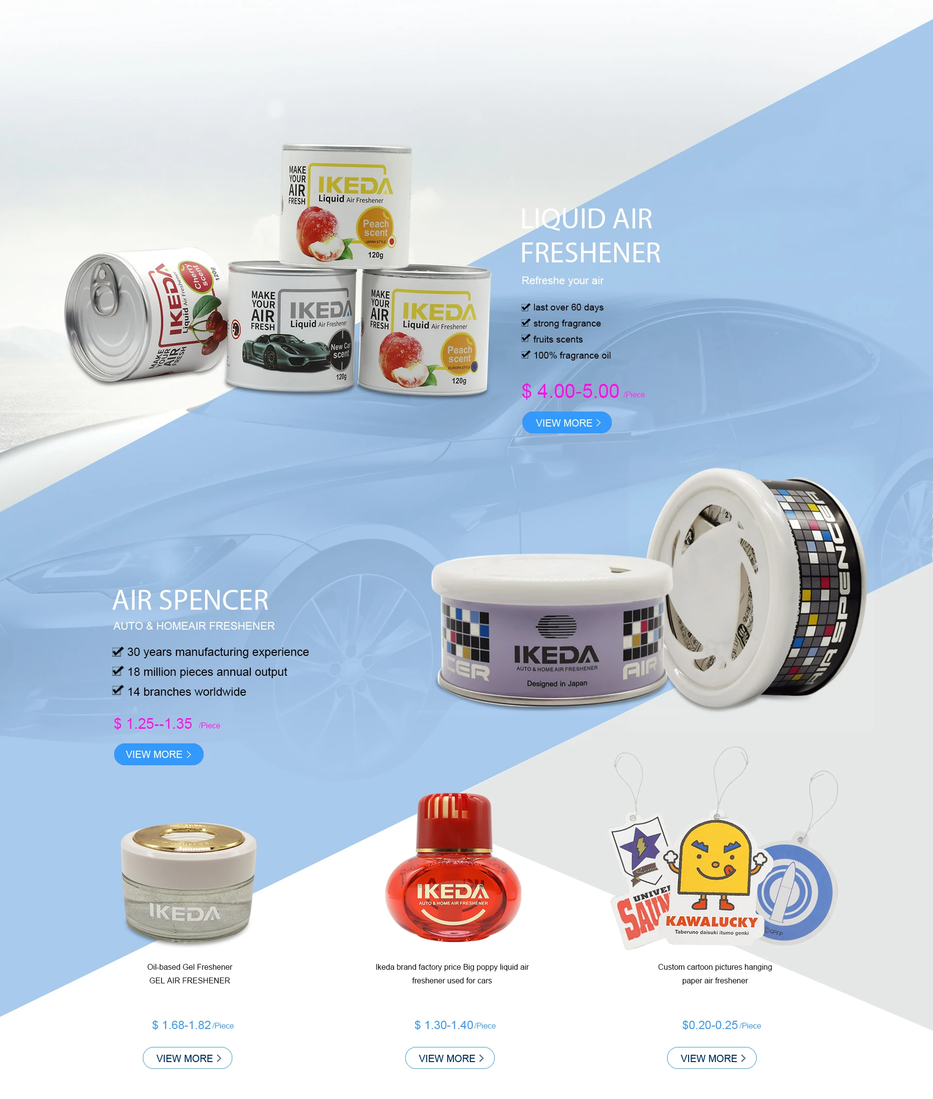 Foshan Ikeda Air Freshener Co., Ltd. - Air Freshener/Car Air Freshener ...