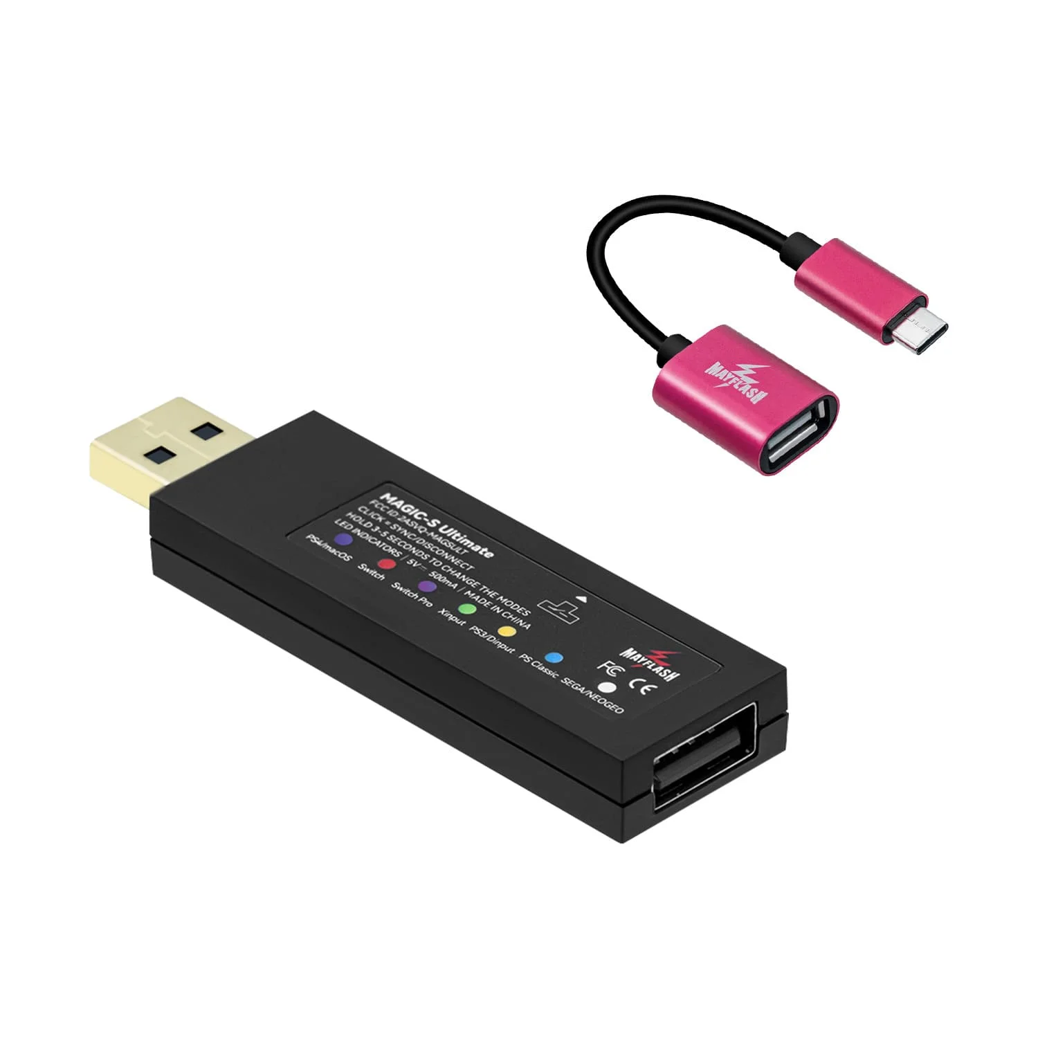 Mayflash Magic-S BT USB Adapter - Wireless Controller Converter