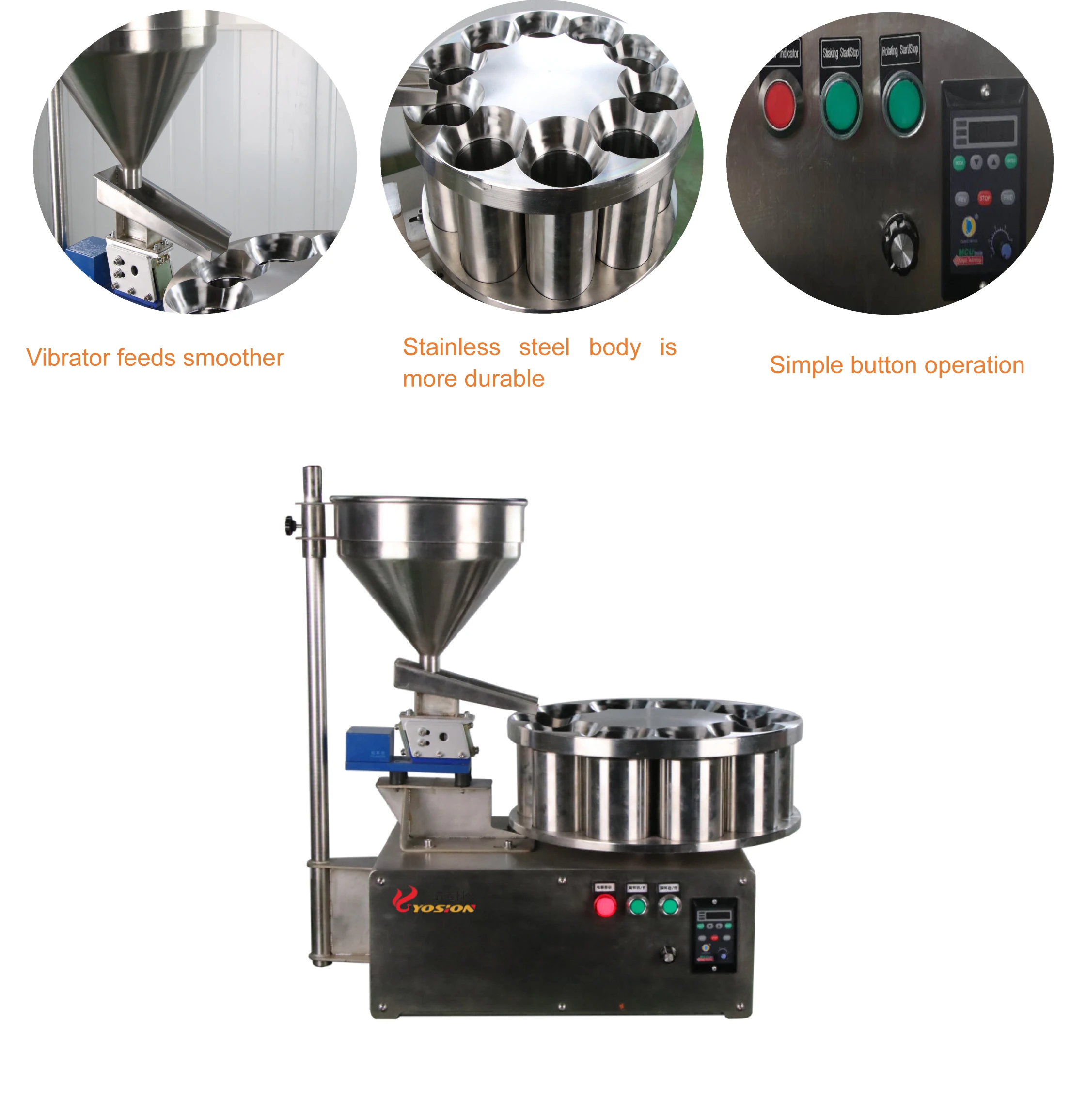 Laboratory Use Desktop Rotary Sample Divider for Sample Preparation Machine