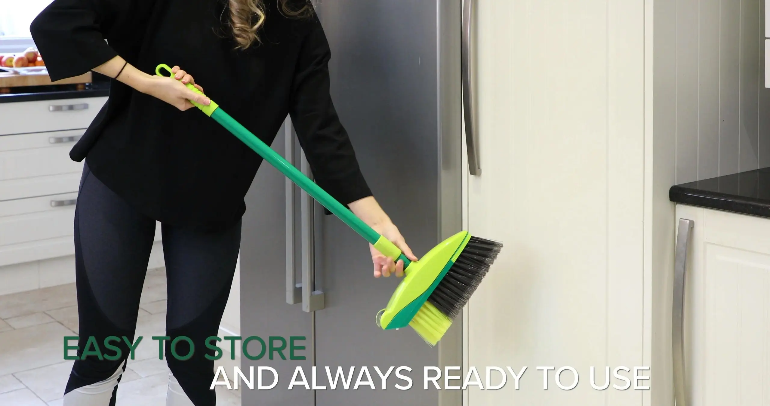 Smart Broom with Vacuum 2-in-1 - Efficient Cleaning