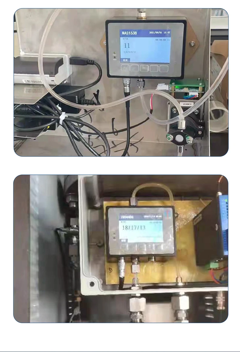 Portable Hydraulic Oil Particle Counter - Detect Oil Contamination