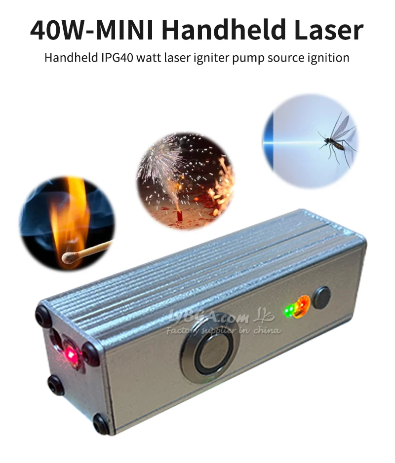 Ly-40w-mini Handheld Laser - 1-Meter Invisible Light Igniter