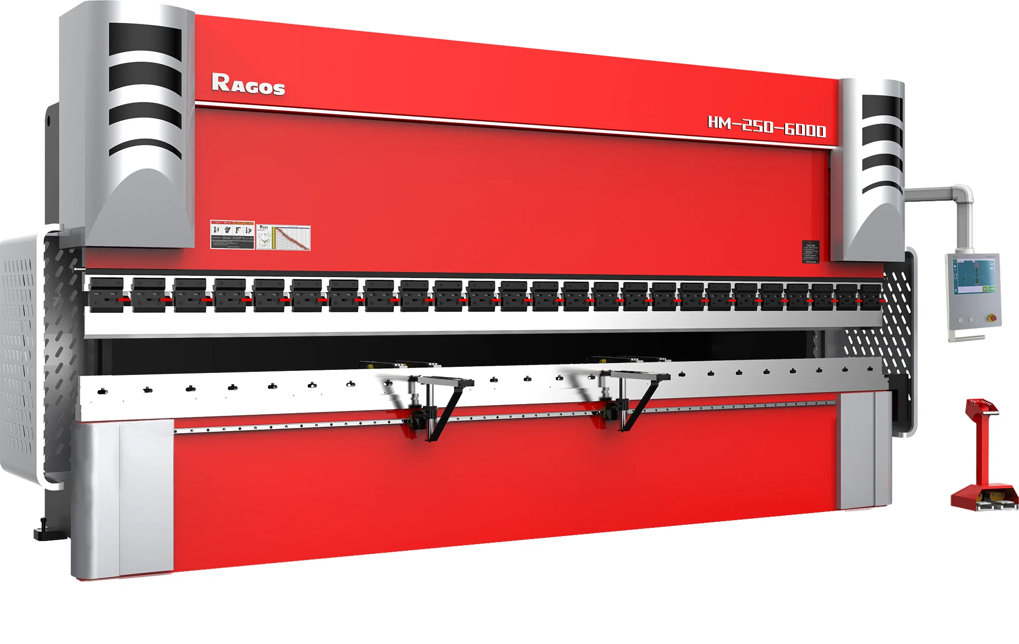 250ton Dual Servo Motor Control Hydraulic Bending Machine 6000mm Steel ...