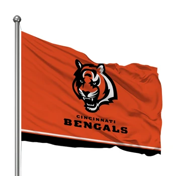 3x5ft Nfl Sport Flags 90x150cm Cincinnati Bengals Flag - Buy Country ...