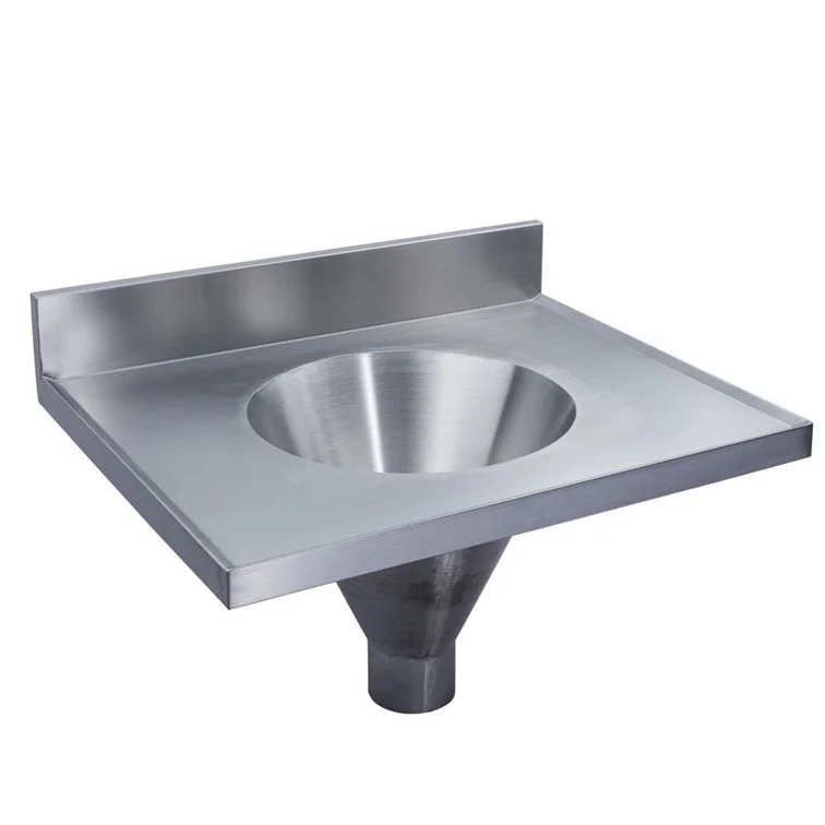 Wall Hung Sluice Sink - Stainless Steel Hospital Wash Basin