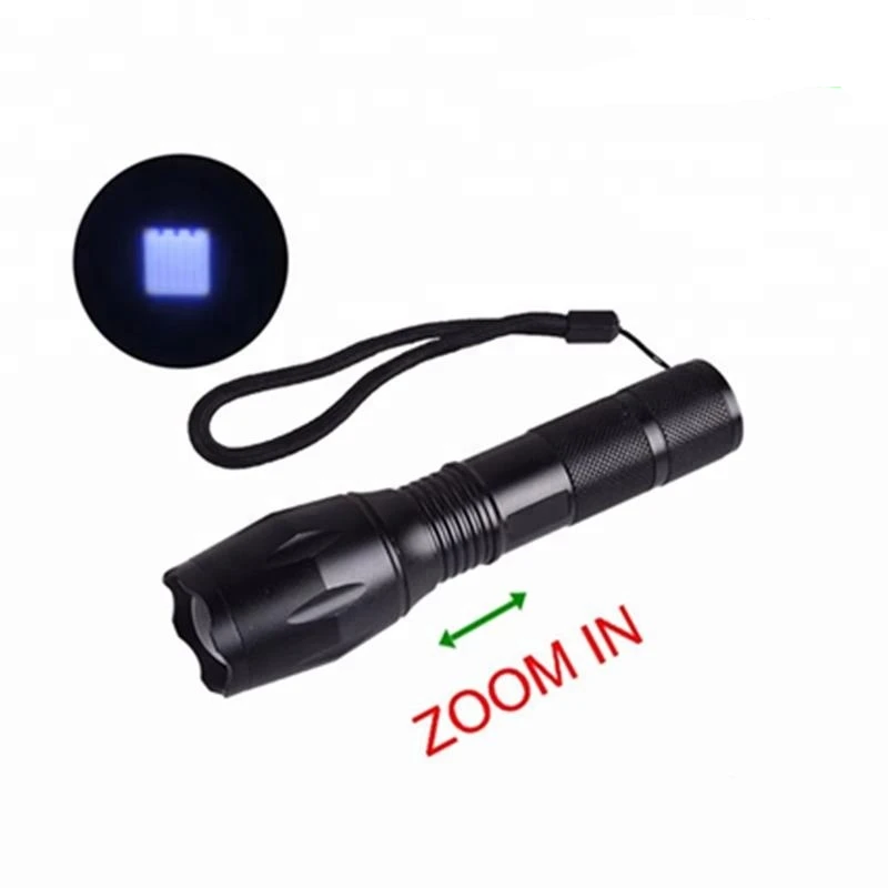 255nm 265nm 275nm 280nm UVC LED Flashlight for Sterilization
