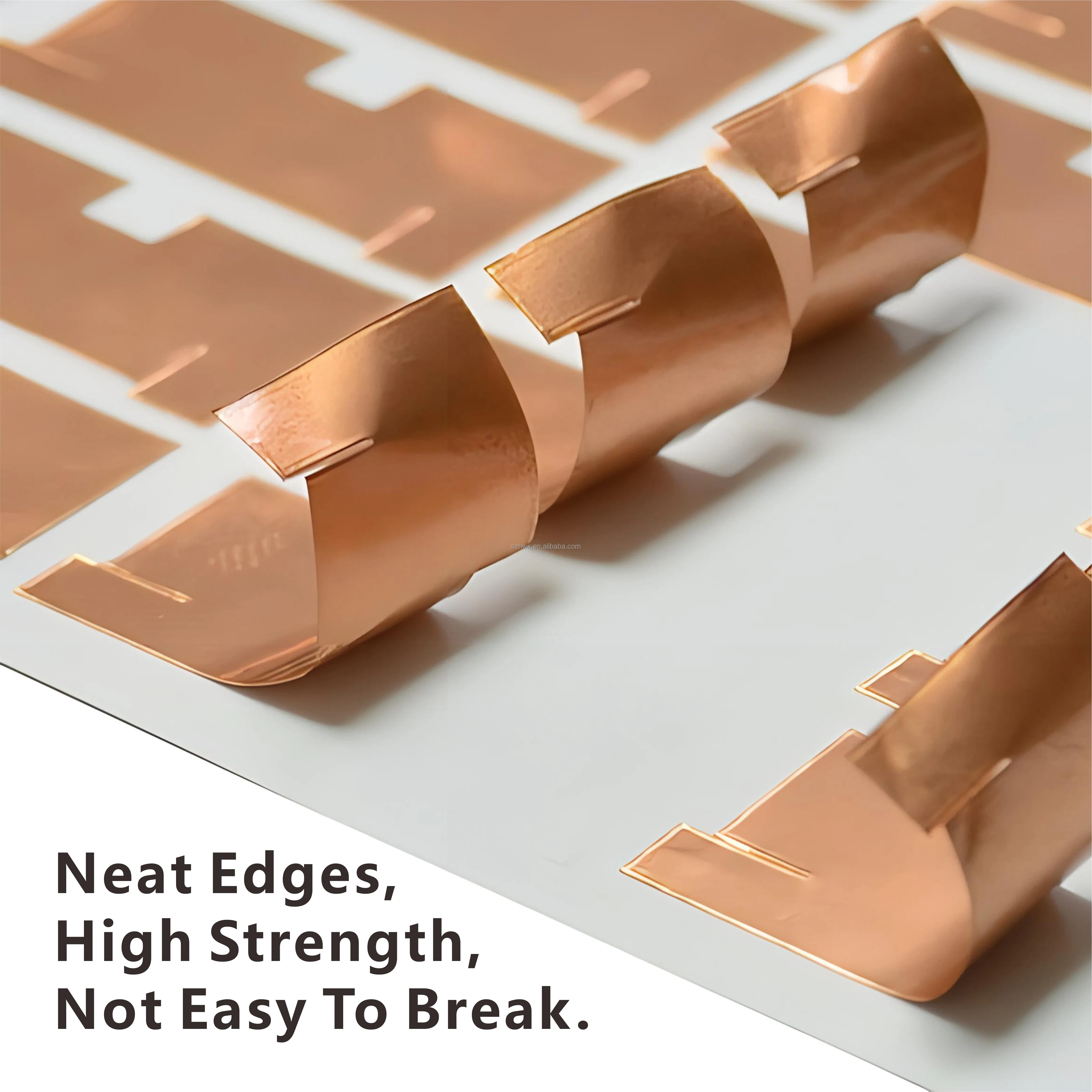 Hwk Odm Factory Custom Shapes Size Die Cut Emi Shielding Copper Foil ...