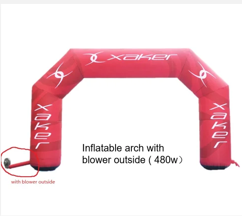 Custom Logo Printing Advertising Inflatable Arch Gate Inflatable Race ...