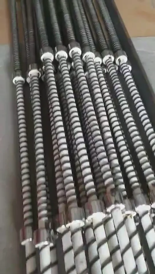 Customized Power And Voltage Tamglass Heating Spiral Heating Elements ...