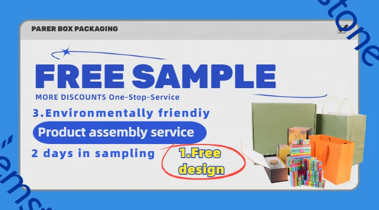 Recyclable Fashion Luxury Design Double Door Open Box