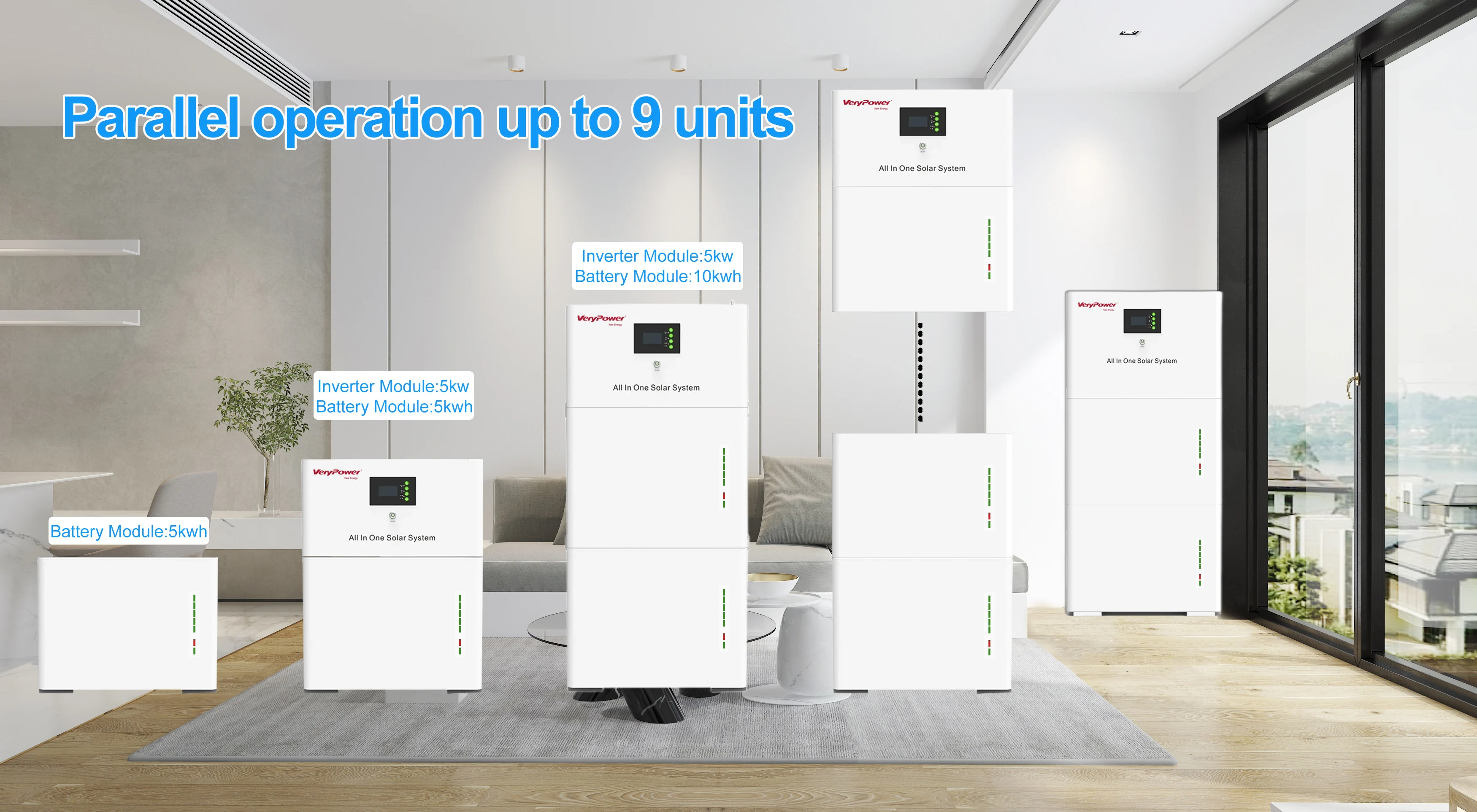 High Voltage Stacked Solar Energy Storage Batteries 10kwh 15kwh 20kwh ...