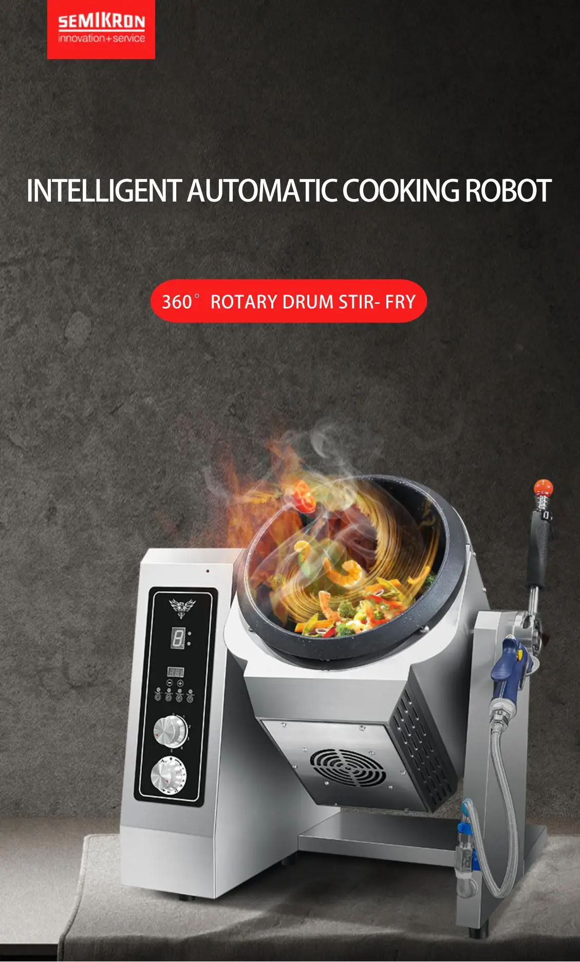 Semikron AI Cooking Robot - Efficient Restaurant Solutions