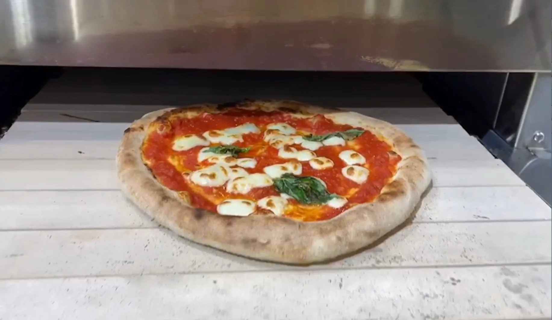 Pizza Oven Commercial Stone Belt Max Temperature 450 Pizza Oven ...