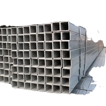 Shs Rhs Steel Tube Zinc Coated Pipe Pre Galvanized Square Rectangular ...