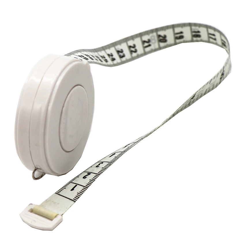3m White Retractable Soft Measuring Tape Custom Sewing Measure Tape ...