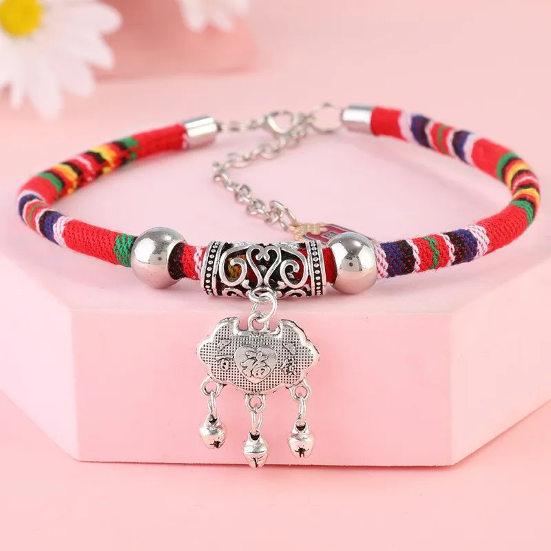 Cat Collar Long Life Lock Pet Bell Fortune Dog Necklace Cat Dog ...