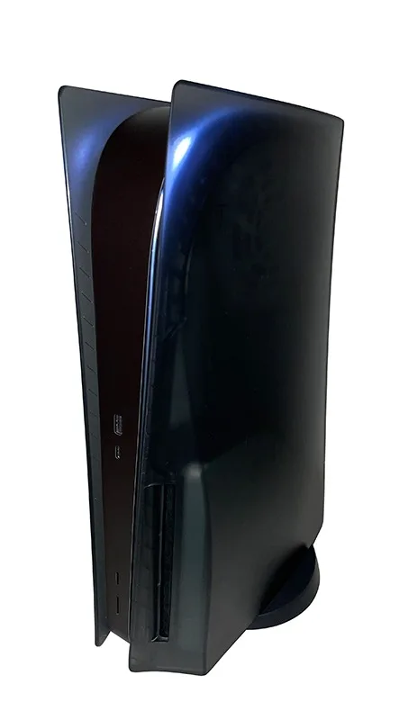 Yiscaxia Hard Plastic Transparent Black Faceplate For Playstation 5 ...