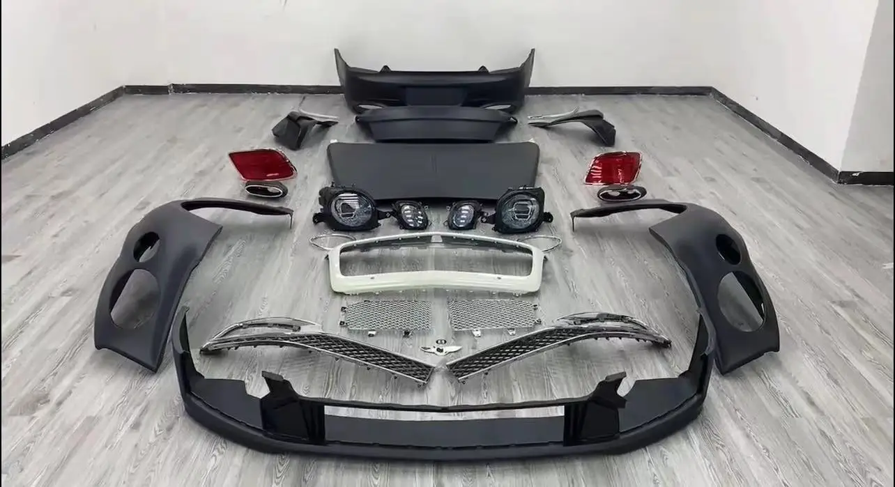 Body Kit Front Bumper Rear Bumper Fender For 2020-2022 Bentley Flying ...