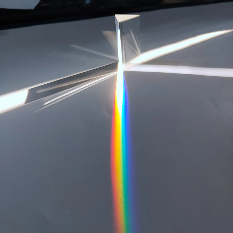 Triangular Prism Rainbow Prisma Crystal Glass Photographic Prisme Color ...