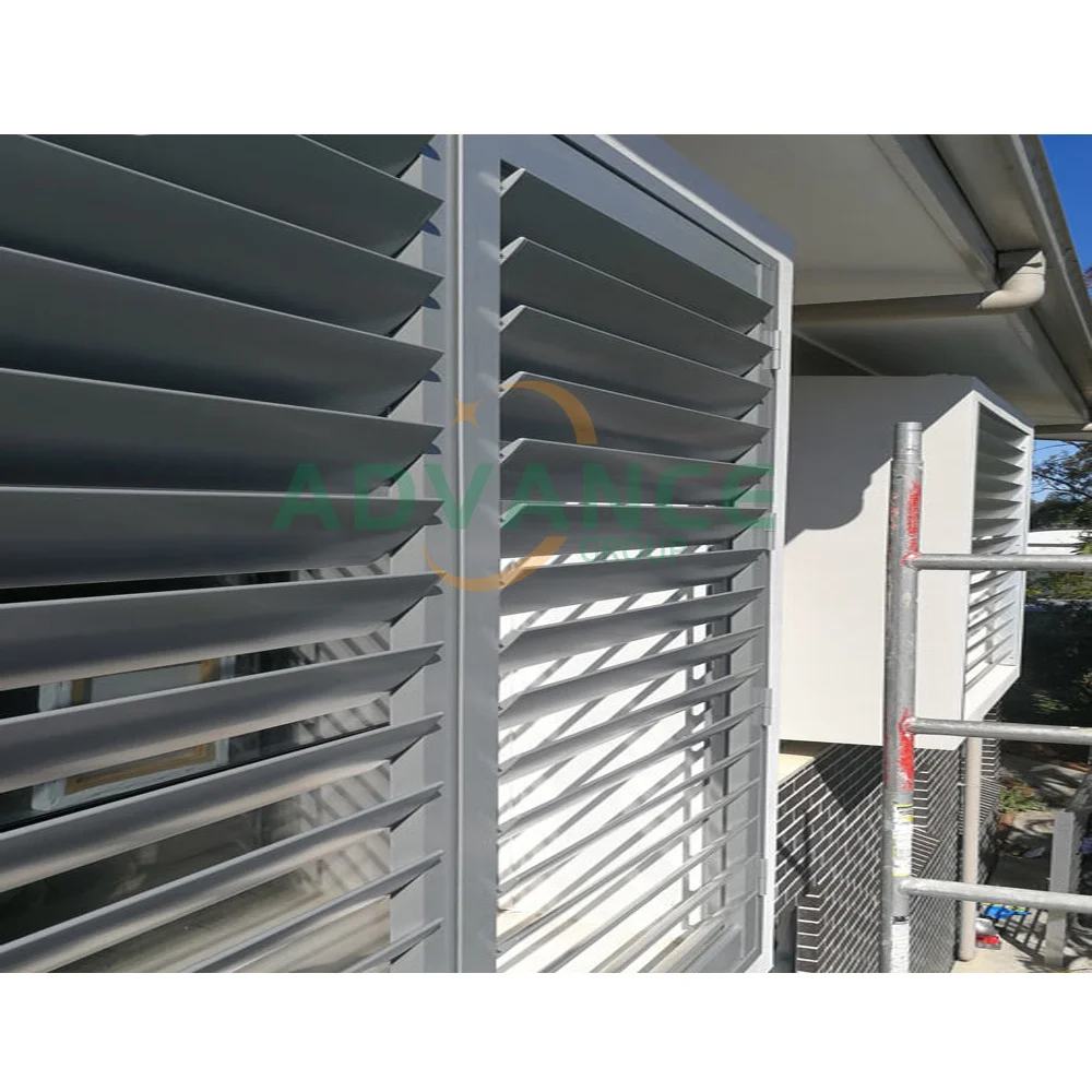 Custom Color Aluminum Louver Profile Supplier for Windows, Doors, and ...