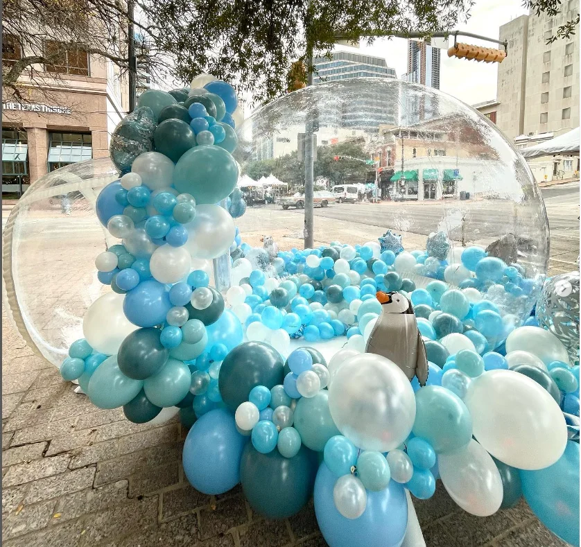 Bubble Bounce House Room Inflatable Clear Domes Kids Tebt Bouncy Tent ...