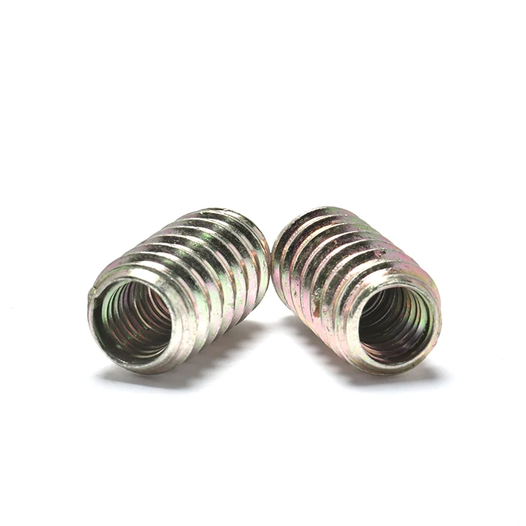 Threaded Wood Insert Nut For Threaded Insert 20mm Length Steel Through ...