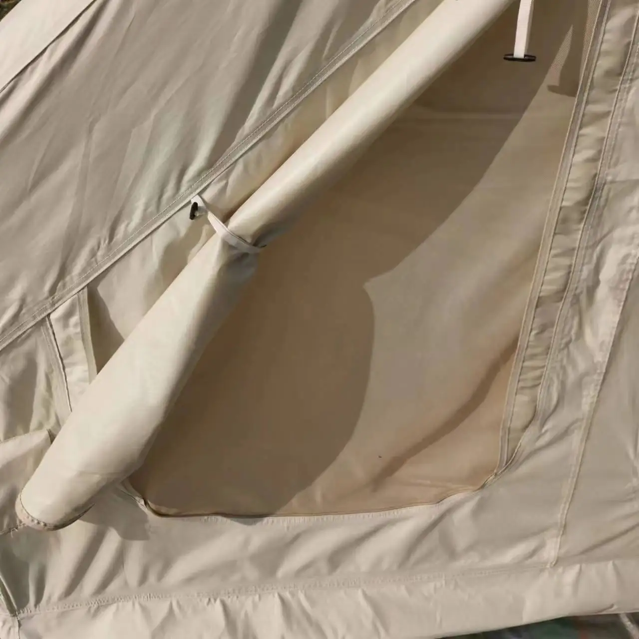 Custom Pop Up Camping Air Dome Pump Tent Inflatable Canvas Cabin ...