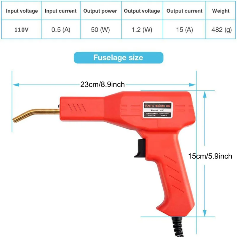 Digital Temperature Display Plastic Welding Guns For Vinyl Floor ...