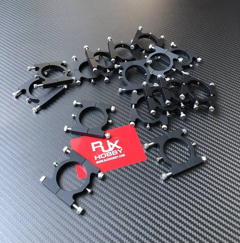 Rjxhobby 40mm Pipe Bracket Aluminum Alloy Clips Drone Clamps For Uav ...