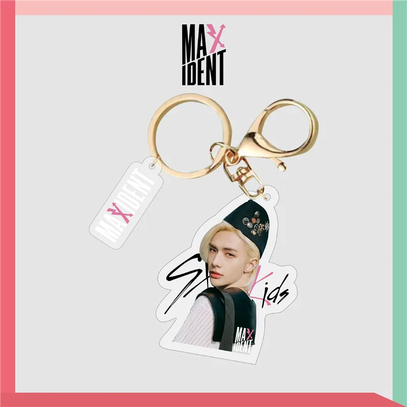 Hot Kpop Stray Kids Maxident Album Bag Car Pendant Accessories Keyring ...