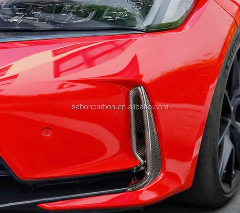 2023+ FL5 Type R Civic OEM Style Carbon Fiber Front Bumper Side Air ...