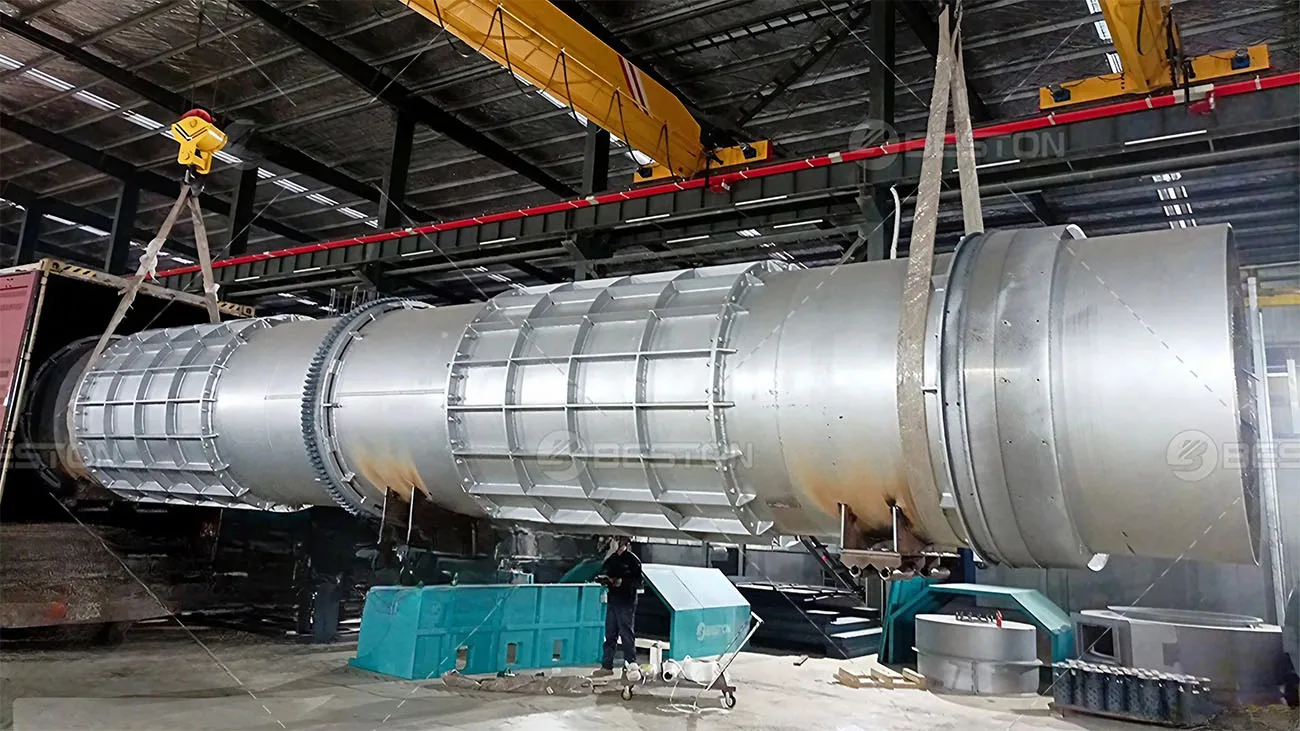 Beston Group BST-30 Wood Pyrolysis Plant Wood Charcoal Making Machine ...