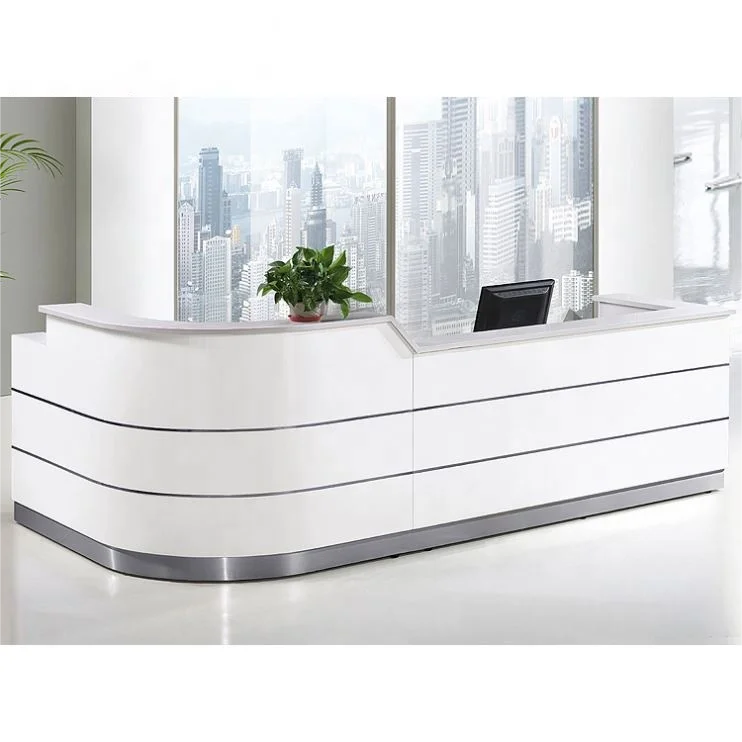 Modern Popular Sinonis Boutique Reception Desk Wood Front Desk ...