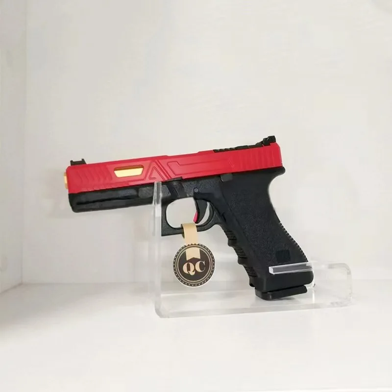 Custom Clear Acrylic Pistol Stand Desktop Decoration Gun Display Stands ...