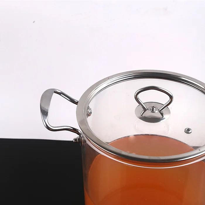 High Quality Large Size Glass Cooking Pot - Buy Clear Glass Cooking Pot ...