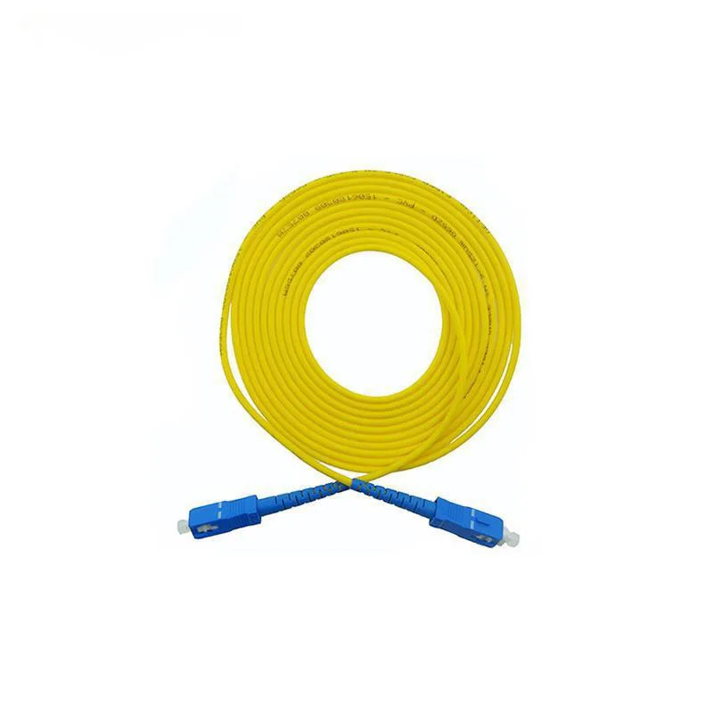 Sc/apc-sc/apc Simplex Fiber Optic Patch Cord Sm Sx 0.9/2.0/3.0mm ...
