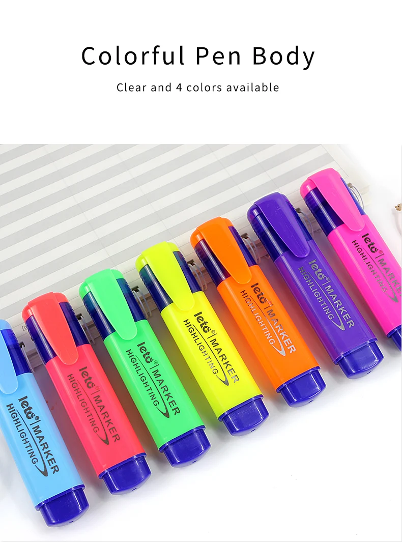 Hot Selling Custom Logo School Stationery Non-Toxic Single Head ...